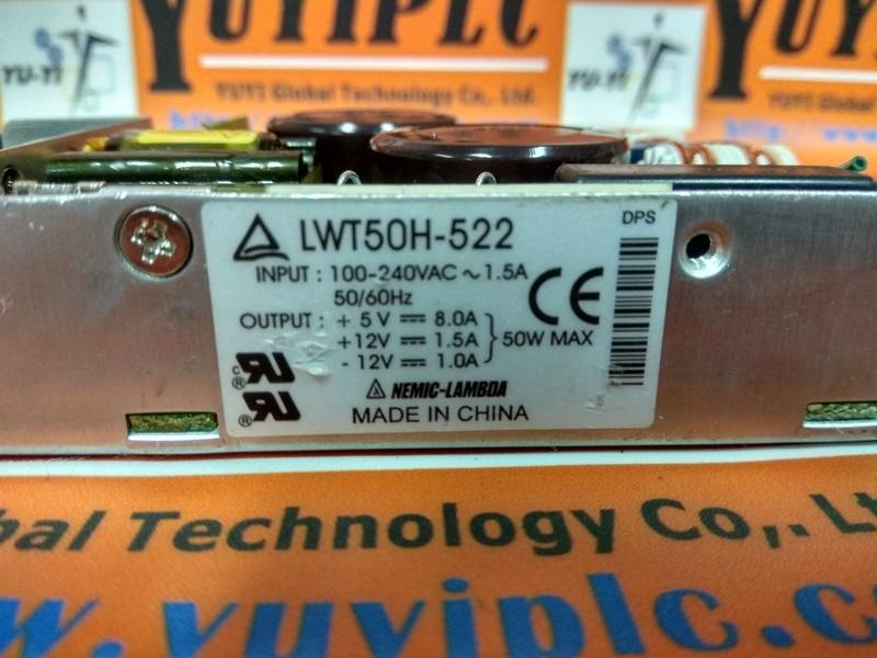NEMIC-LAMBDA LWT50H-522 POWER SUPPLY - 裕益科技自動化設備可程式編碼器PLC分散式控制系統DCS